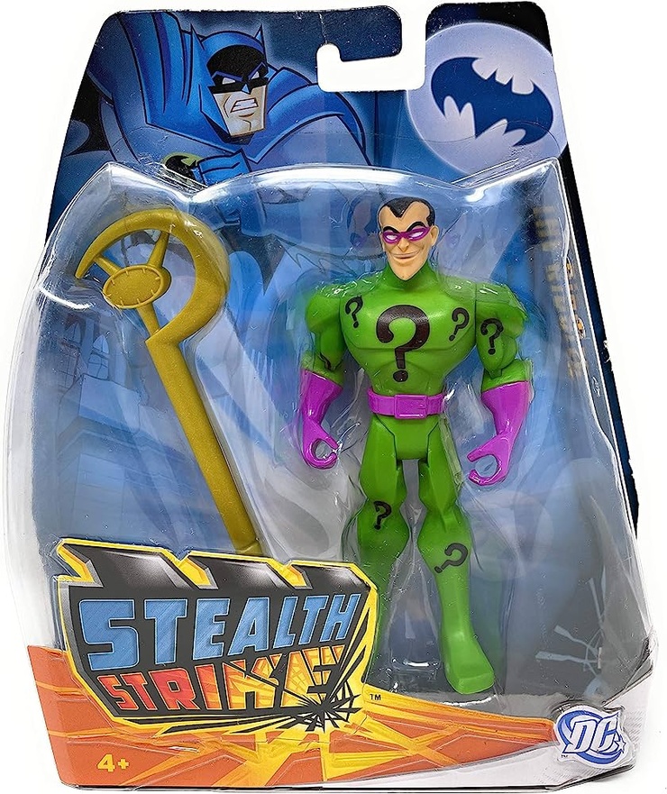 Image of "Stealth Strike" The Riddler Action Figure